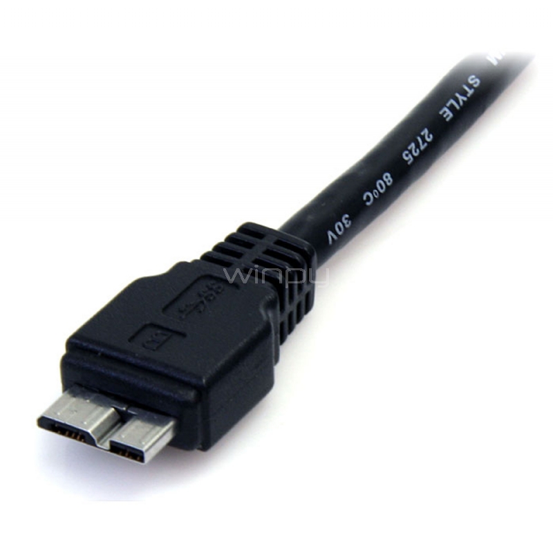 Cable 50cm USB 3.0 Super Speed SS Micro USB B Macho a USB A Macho ...