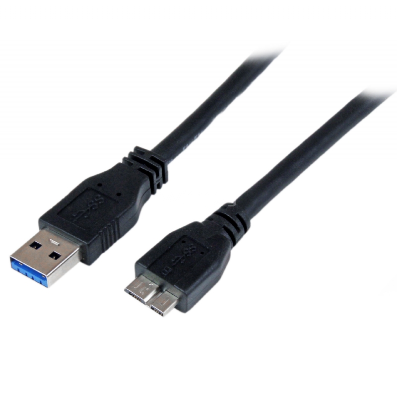 Cable Certificado 1m USB 3.0 Super Speed SS Micro USB B Macho a USB A ...