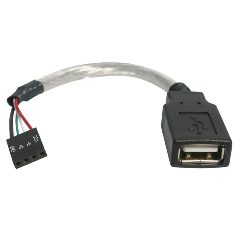Cable de 15cm Adaptador Extensor USB 2.0 a IDC 4 pines - Conector a ...