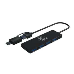 Adaptador Multipuerto HUB XTech XTC-390 USB-C/ USB-A - XTC-390 - Winpy.cl