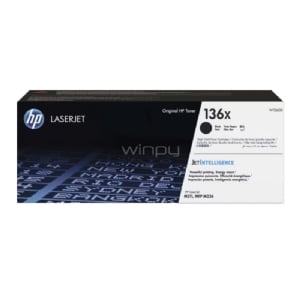 Tóner HP LaserJet 136X Original - W1360X - Winpy.cl