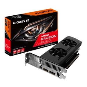Tarjeta de Video Gigabyte Radeon RX 6400 D6 Low Profile de 4GB GDDR6 ...