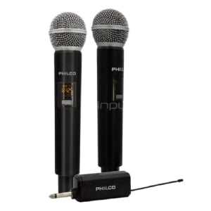 Kit Micrófonos Inalámbricos Philco Pro - 26MICWU519 - Winpy.cl