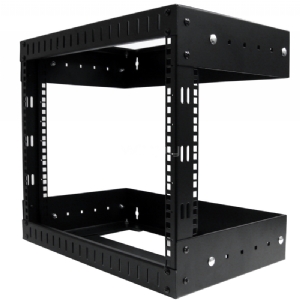 Rack Armario Bastidor Abierto Montaje en Pared Wall Mount 2 Columnas 8U ...