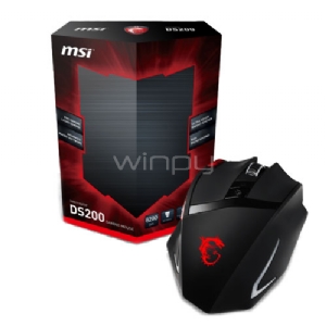 Mouse MSI Interceptor DS200 - Ratón - S12-0401170-EB5 - Winpy.cl