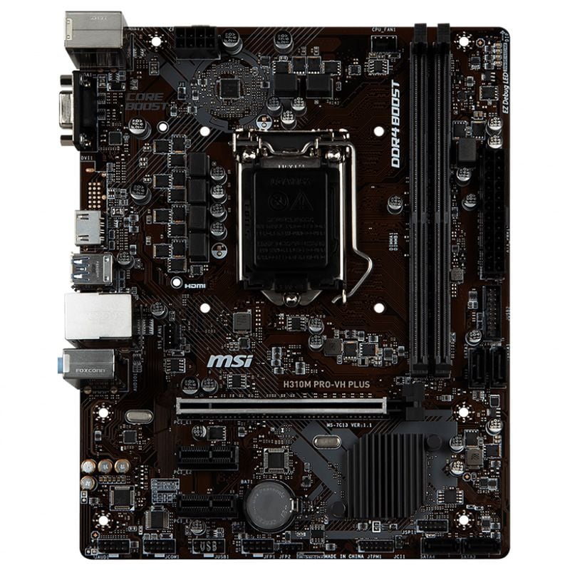 Placa Madre MSI H310M PRO-VH PLUS - H310M PRO-VH PLUS - Winpy.cl