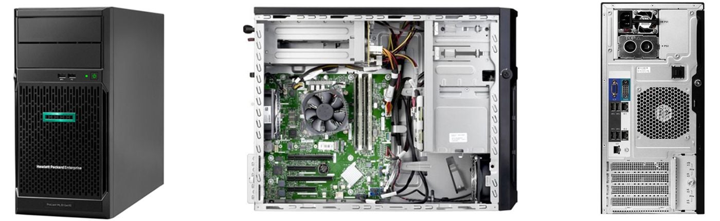 Kit Servidor HPE ProLiant ML30 Gen10 - KIT-HP-ML30 - Winpy.cl