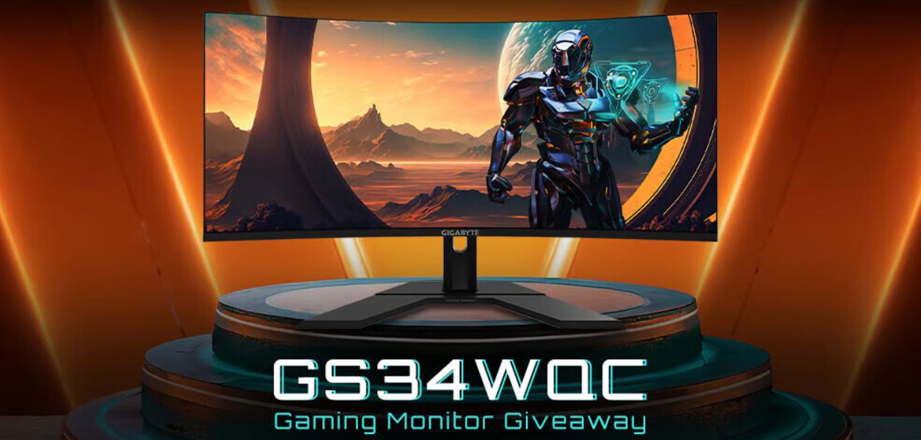 Monitor Gamer Gigabyte GS34WQC de 34“ Curvo - GS34WQC - Winpy.cl