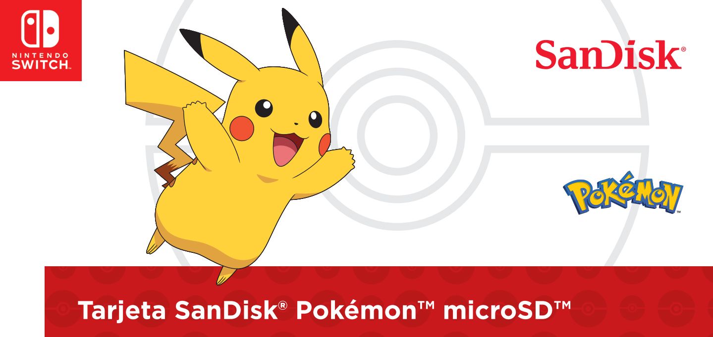 Tarjeta MicroSD SanDisk Pokémon de 256GB (UHS-I, Licencia Nintendo ...