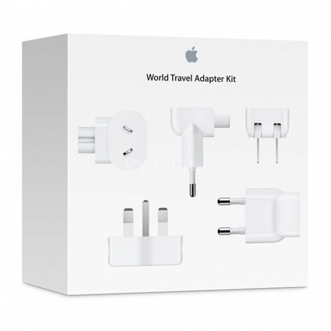 Kit de Adaptadores Apple para viajes internacionales - MD837AM/A - Winpy.cl