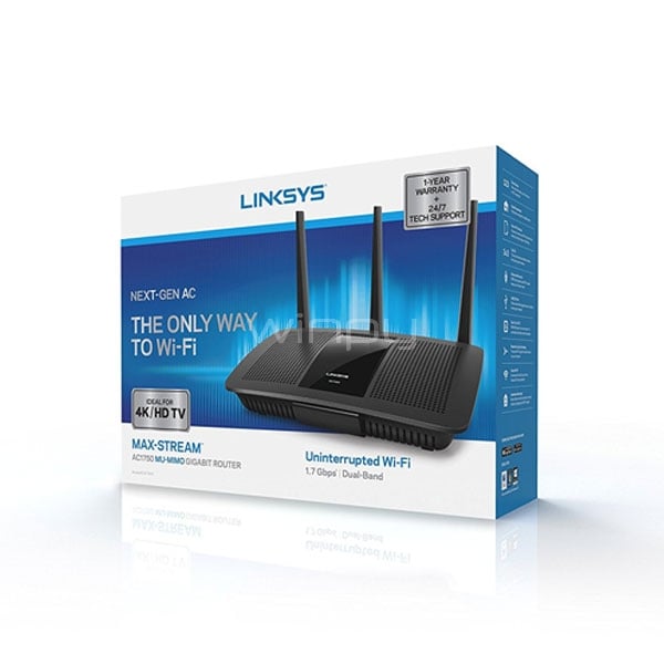 Router Linksys EA7300 Max-Stream™ AC1750 MU-MIMO Gigabit Wi-Fi - EA7300 - Winpy.cl