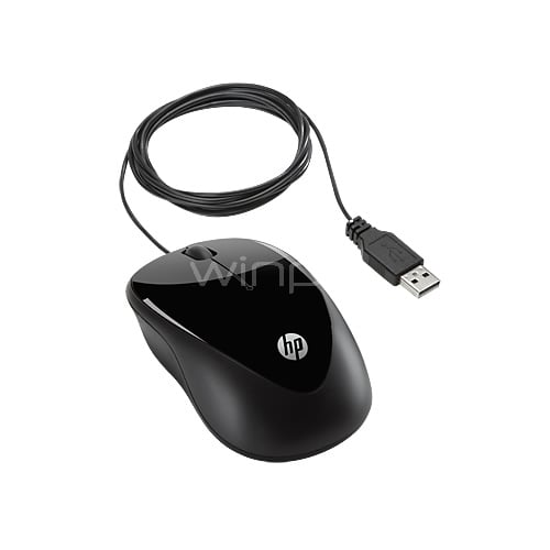 Mouse HP X1000 (USB, Negro) | H2C21AA#ABL