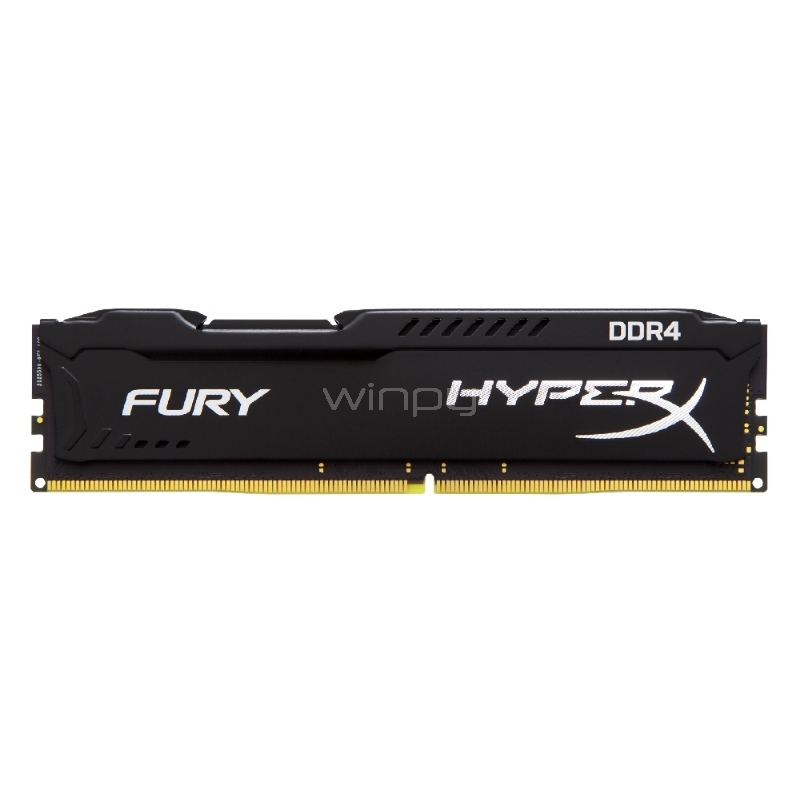 Memoria RAM HyperX FURY BLACK de 4 GB - HX424C15FB/4 - Winpy.cl