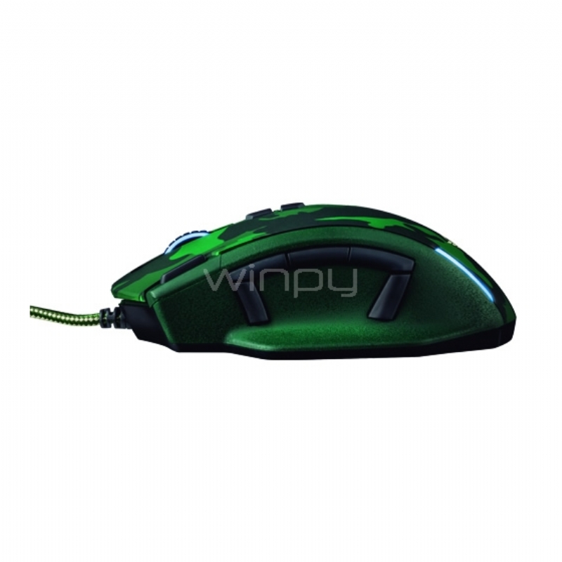 Mouse Gamer Trust GXT 155C Green Camouflage - Winpy.cl