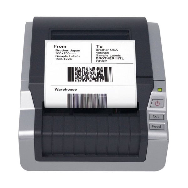Brother QL-1060N de gran formato Impresora de etiquetas profesional con ...
