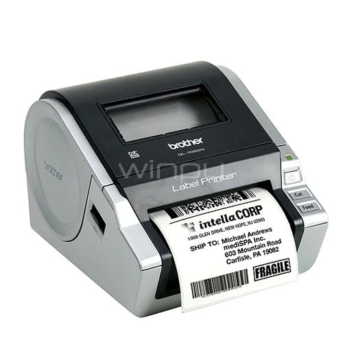 Brother QL-1060N de gran formato Impresora de etiquetas profesional con ...
