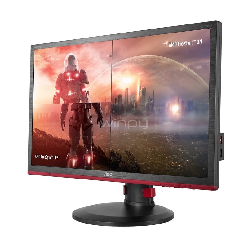 Monitor Gamer AOC de 24 pulgadas - G2460PF - G2460PF - Winpy.cl
