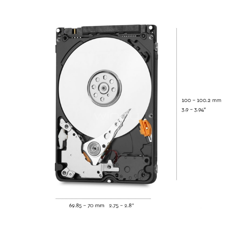 Disco duro Notebook Western Digital Blue 1TB - WD10SPZX - Winpy.cl
