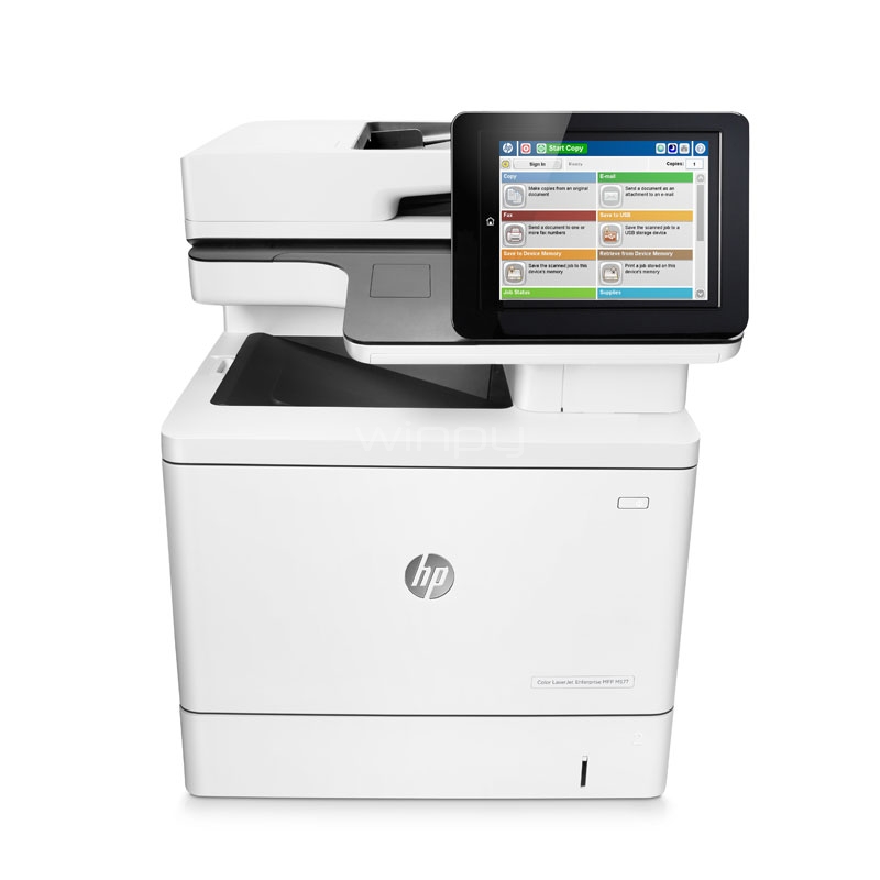 Multifuncional HP LaserJet Enterprise M577dn - B5L46A - Winpy.cl