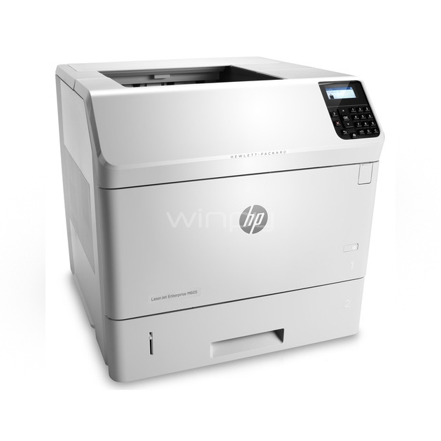 Impresora HP LaserJet Enterprise M605dn (Láser monocromática, Duplex ...