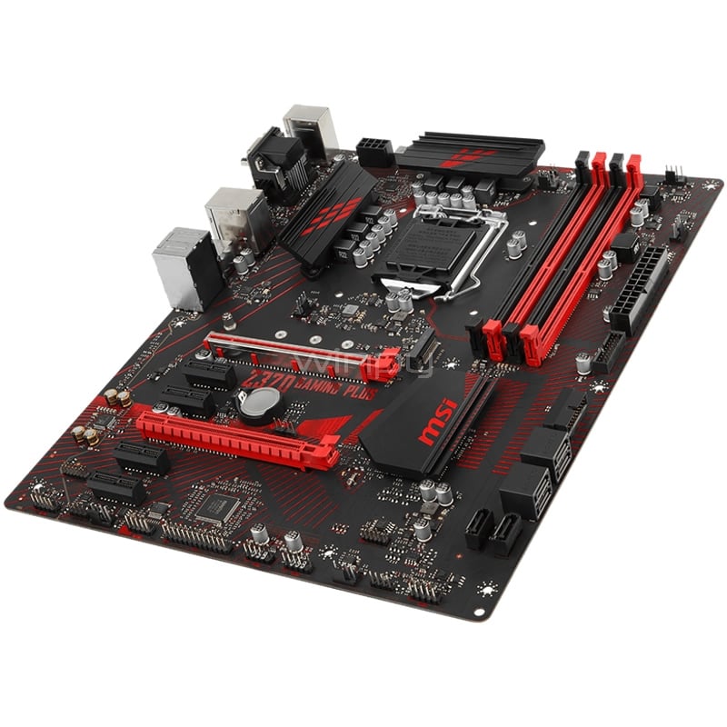Placa Madre MSI Z370 GAMING PLUS - Z370 GAMING PLUS - Winpy.cl
