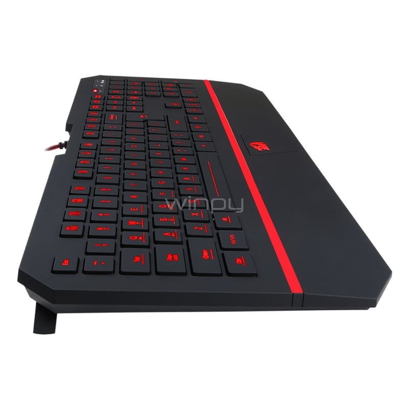 Teclado Redragon Karura K502 (Membrana, Led 7 Colores, Español) | K502