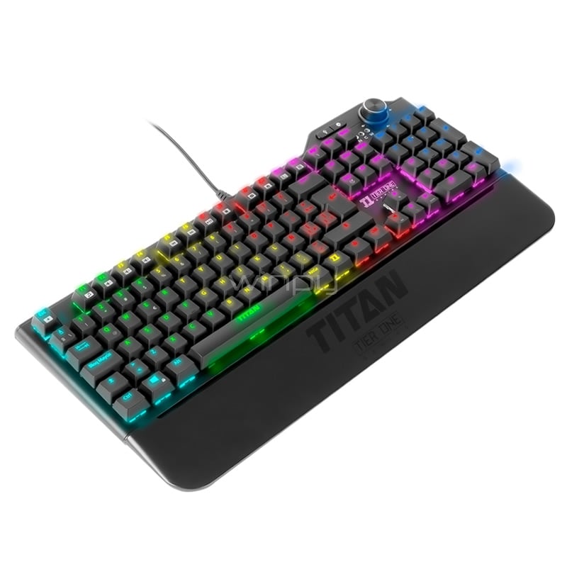 Teclado Mecanico Tier One Titan Ultrablue (Switches Content Ultra, Led ...