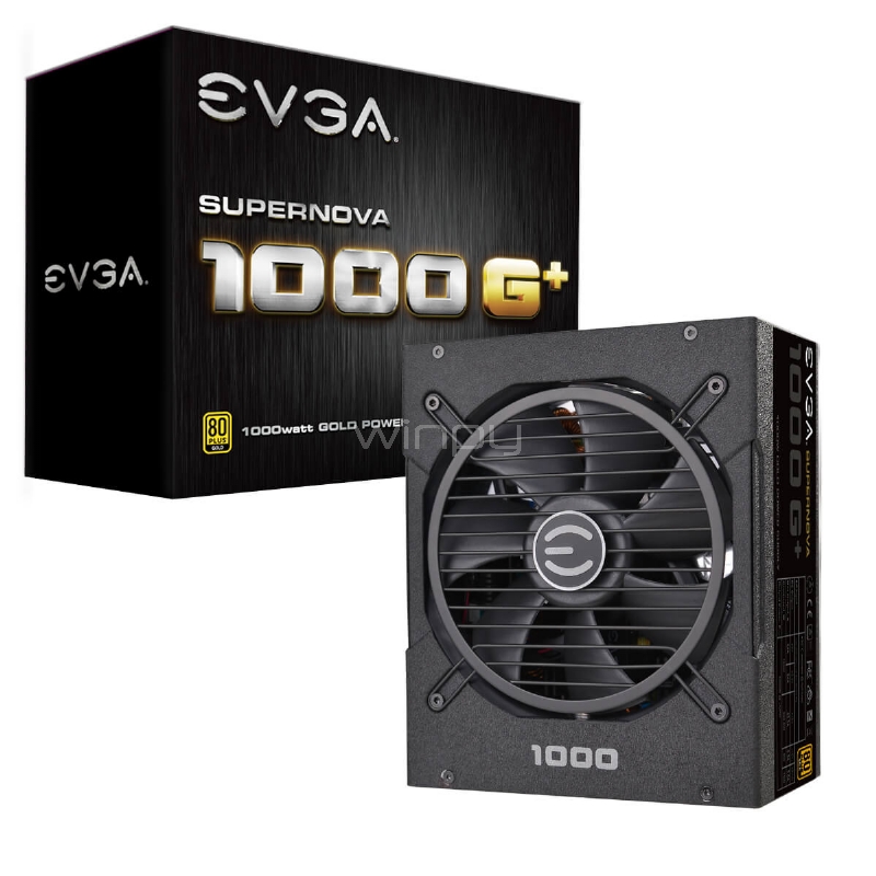 Fuente de Poder EVGA SuperNOVA 1000 G1+ - 120-GP-1000-X1 - Winpy.cl