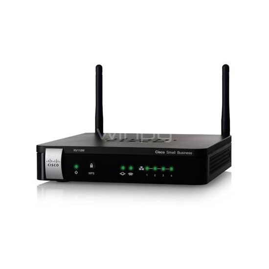 Router Firewall Cisco RV110W Wireless-N VPN - RV110W-A-NA-K9 - Winpy.cl