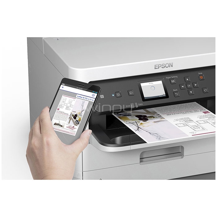 Impresora Epson WorkForce Pro WF-C5210 (Tinta Color DURABrite, 34ppm ...
