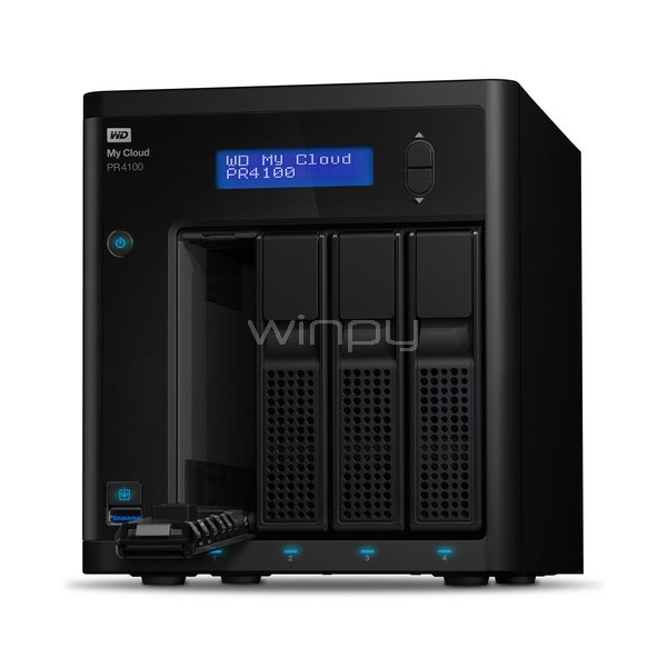 Servidor NAS Western Digital My Cloud Expert Series EX4100 de 32TB ...