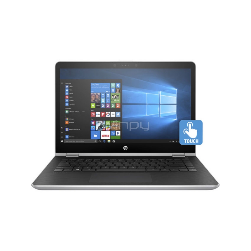Notebook HP Pavilion x360 14-CD0016LA (Intel 4415U, 4GB RAM, 128GB SSD ...