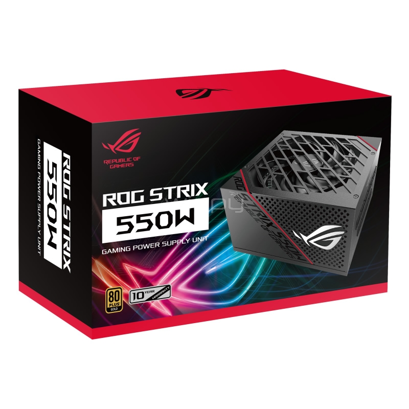 Fuente de Poder ASUS ROG STRIX de 550 Watts - ROG STRIX 550G - Winpy.cl