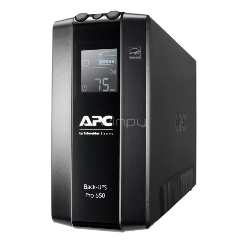UPS APC Back Pro Interactiva (650VA/390W, 230V, 6 Salidas C13) | BR650MI