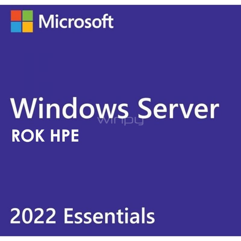 Licencia Microsoft Windows Server Essentials 2022 ROK HPE - P46172-DN1 ...