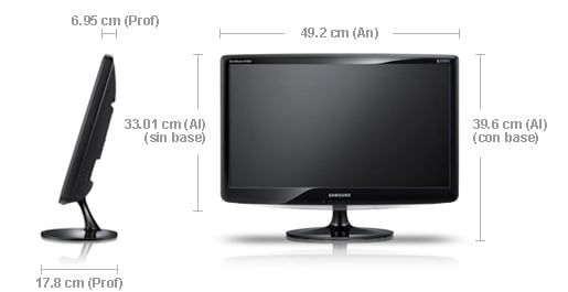 Monitor Samsung B2030N de 20“ - Usado - LS20PUYKF/ZS - Winpy.cl
