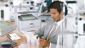 OKI MC361 LED Color All-in-One Printer - 62435902 - Winpy.cl