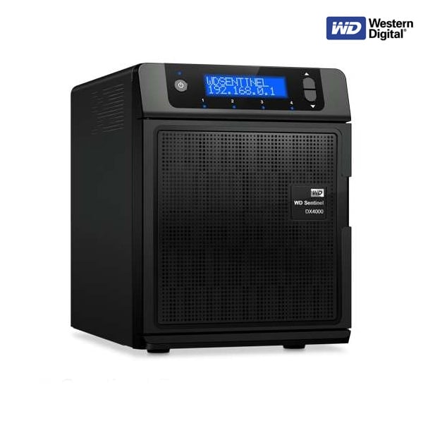 Western Digital WD Sentinel DX4000 NAS 4TB - WDBLGT0040KBK-NESN - Winpy.cl