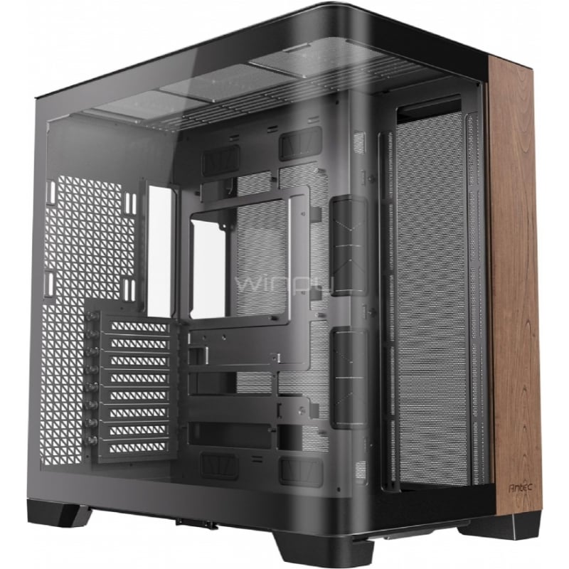 Gabinete Gamer Antec C8 Curve Wood - 0-761345-10158-5 - Winpy.cl