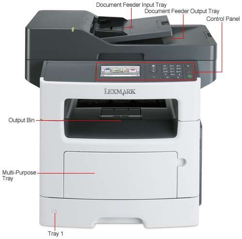 Impresora Láser Lexmark MX511DE monocromática - 35S5728 - Winpy.cl