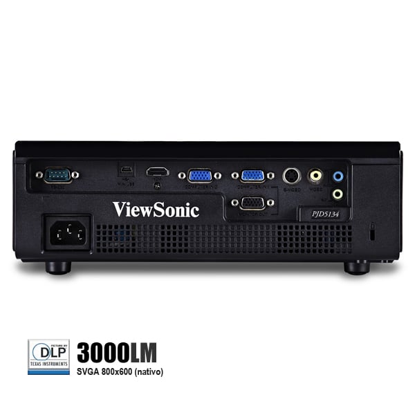 ViewSonic PJD5134 SVGA 3D DLP Proyector - PJD5134 - Winpy.cl