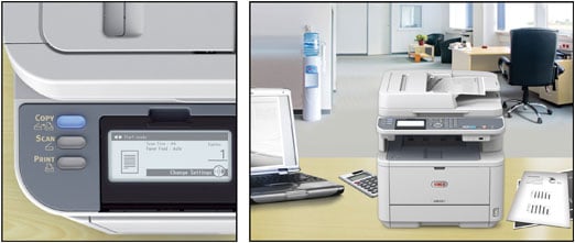 Impresora multifuncional Oki MB461 - 62438602 - Winpy.cl