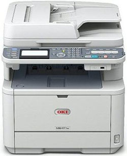 Impresora Multifuncional Oki MB491+LP | 61601002