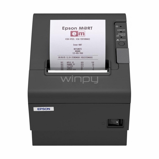 TM T88 IV Serial negra térmica fiscal - C31C636069 - Winpy.cl