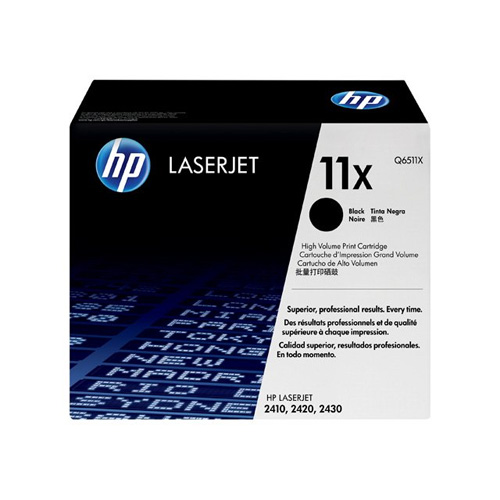 Tóner negro HP 11X LaserJet Q6511X | Q6511X