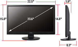 Monitor Viewsonic VA2446M-LED - VA2446M-LED - Winpy.cl