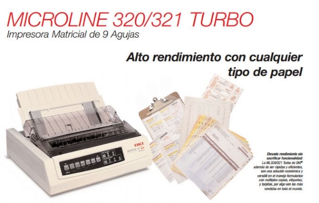 Oki Microline 321 TURBO - 62411704 - Winpy.cl