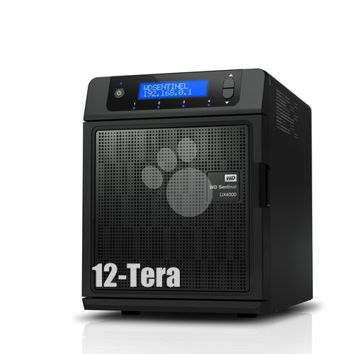 NAS Western Digital Sentinel DX4000 WDBLGT0120KBK-NESN - WDBLGT0120KBK ...