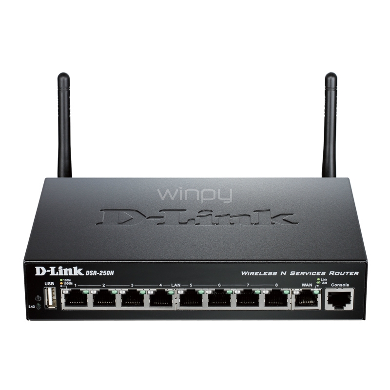 Router D-Link DSR-250 Wireless-N - DSR-250N - Winpy.cl